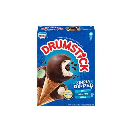 Drumstick Ice Cream Logo Nestlé Drumstick Vanilla Chocolate Swirl