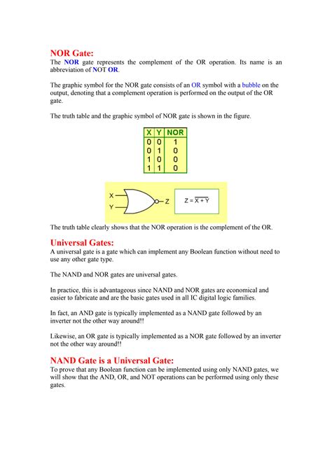 SOLUTION Universal Gates In Digital Fundamentals Studypool