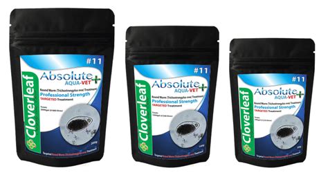 Cloverleaf Roundworm Trichostrongylus Ova Aquavet Treatment Pond Supplies Essex