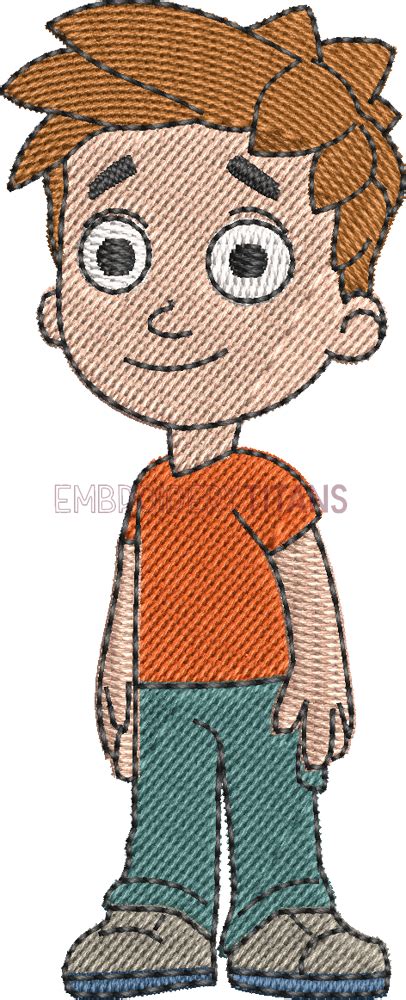 Alex Porter Paw Patrol Free Machine Embroidery Design Download In Pes