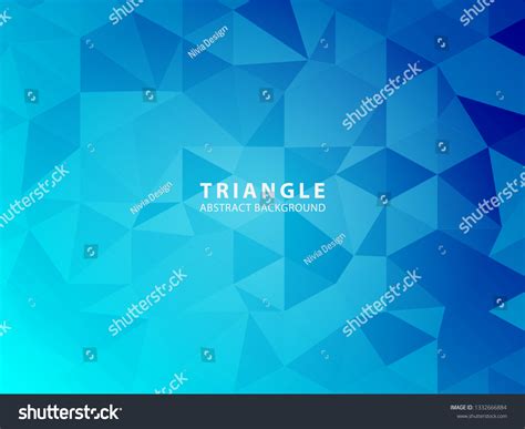 Vector Modern Abstract Triangular Background Vector Stock Vector