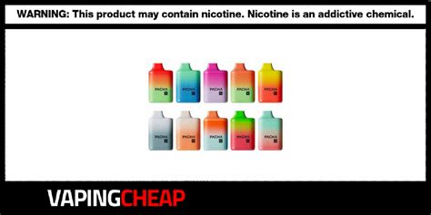 Pacha Syn Disposable Vape 8 99 Usa Vaping Cheap Daily Vape Deals And Reviews