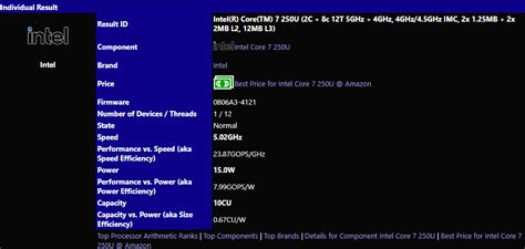 Intel Core 200u Cpu Spotted With Alder Lake Silicon — Core 7 250u Shows Identical Configuration