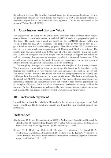Multiclass Skin Lesion Classification With Cnn And Transfer Learning Pdf