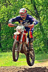 Free Photo Motorsport Motorcycle Motocross Sport Motocross Ride Jump Motocross Rider