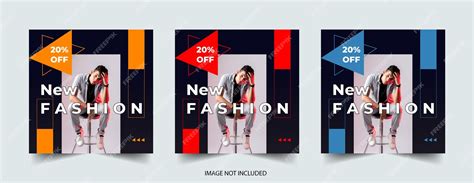 Premium Vector Fashion Social Media Post Design Template