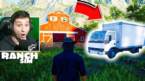 ახალი მანქანა ვიყიდე Ranch Simulator Youtube