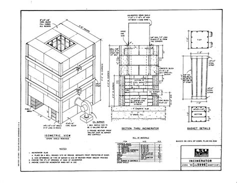 Incinerator Drawing At Logan Blanchard Blog