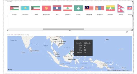 Enlighten World Flag Slicer In Power Bi Desktop