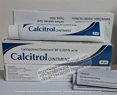 Calcipotriol Ointment Bp Packaging Size 30 Gm At ₹ 180piece In Surat