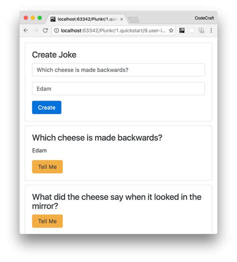 User Interaction And Outputs • Angular
