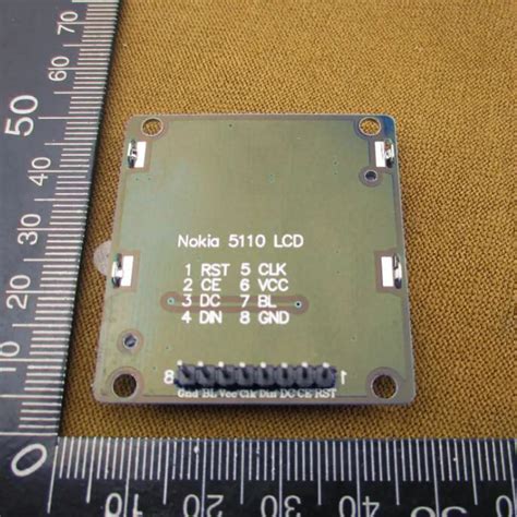 5pcs Blue 84x48 Nokia 5110 Lcd Module With Blue Backlight With Adapter