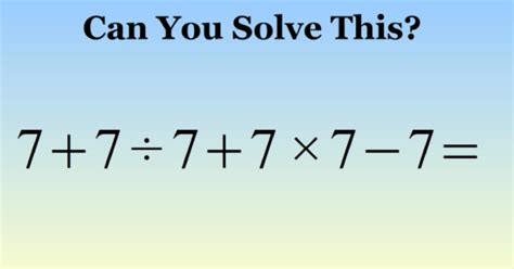 Viral Math Problem Has People Stumped Watch How You Really Solve It