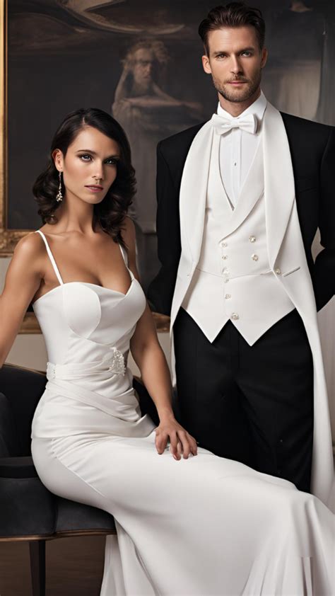 The Ultimate Guide To White Tie Attire White Tie Wedding White Tie