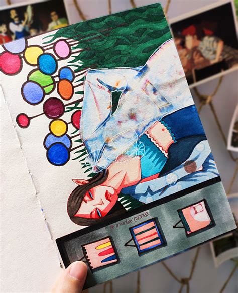 【马克笔手绘插画】 总集瑭糖糖 站酷zcool