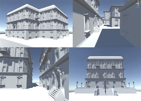 Townhouses Generated Using Wave Function Collapse Scrolller