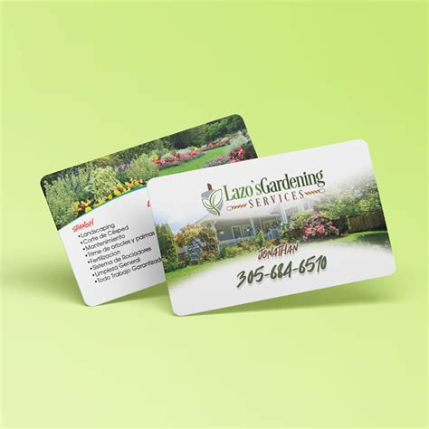 Landscaping Business Card Template