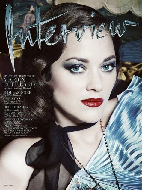 Marion Cotillard Interview Magazine March 2014 Issue By Craig Mcdean