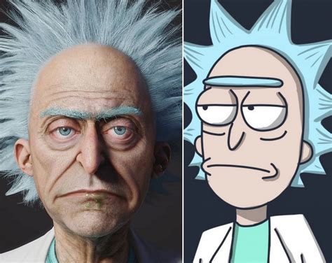 ریک و مورتی تو دنیای واقعی این شکلی اند