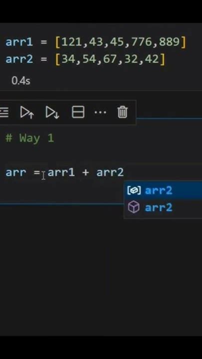 Concatenate Arrays At A Glance Python Arrays Concatenate Youtube