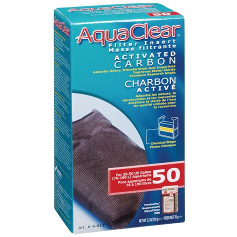 Aquaclear 50 Activated Carbon Filter Insert Aquabiotech