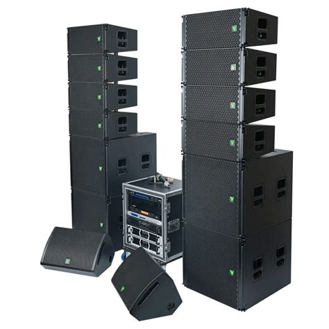 Sound System Dual 10 Inch Professional Line Array Speaker Sound System Outdoor Sound System