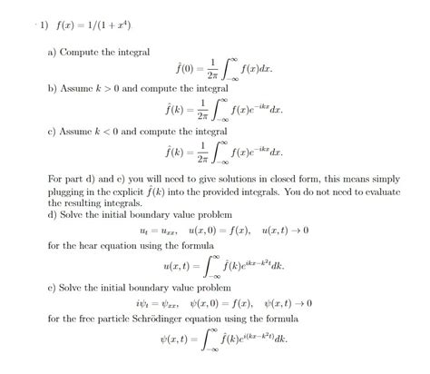 1 f x 1 1 x¹ a Compute the integral f 0 Chegg com