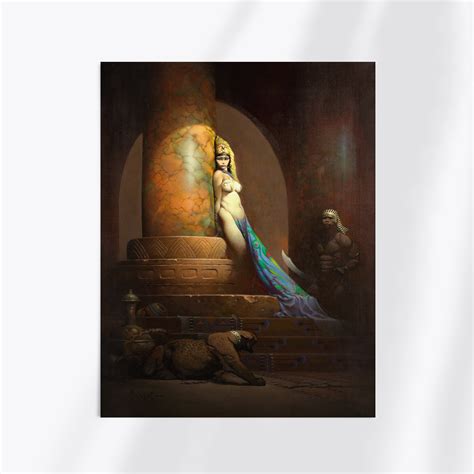 Egyptian Queen Fine Art Print Frazetta Art Museum