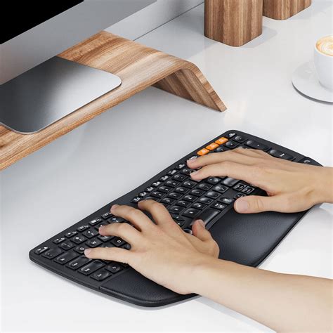 Mua Protoarc Backlit Wireless Ergonomic Keyboard Ek01 Bluetooth Ergo Split Keyboard With Wrist