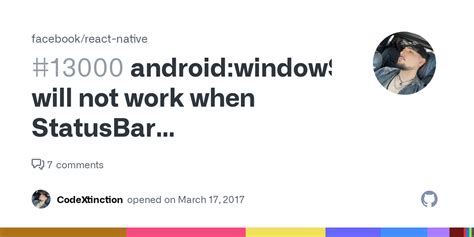 Androidwindowsoftinputmodeadjustresize Will Not Work When Statusbar Hiddentrue Android