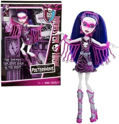 Mattel Monster High Power Ghouls Spectra Vondergeist Polter Ghoul