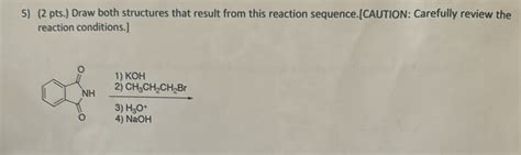 solved 2 ﻿pts ﻿draw both structures that result from this