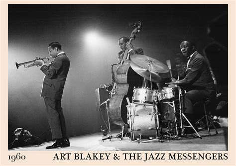 Art Blakey And The Jazz Messengers Poster Retro Music Print Etsy