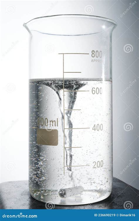Chemical Measure Flask With Liquid Stock Image Image Of Fluid Isolated