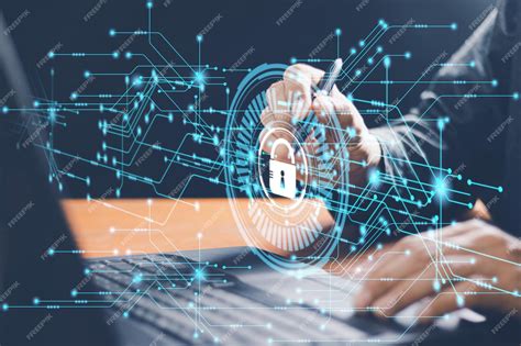 Premium Photo Cyber Security It Engineer Working On Protecting