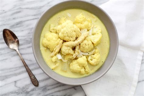 Curried Cauliflower Soup Recipe Dr Axe