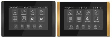 KNX Smart Home Automation Touch Panels For Lighting More