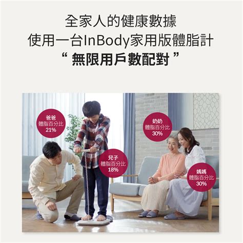 【韓國】inbody 家用版體 脂計h20b 白色 Pchome 24h購物