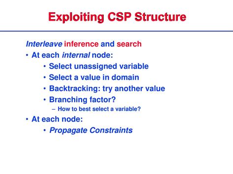 Lecture 7 Constraint Satisfaction Problems Ppt Download