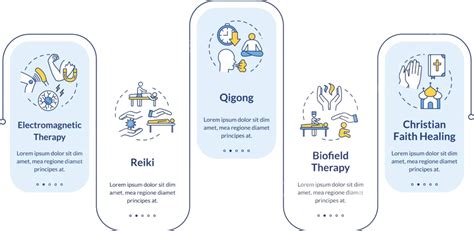 Infographic On Alternative Medicine With Reiki And Biofield Therapy