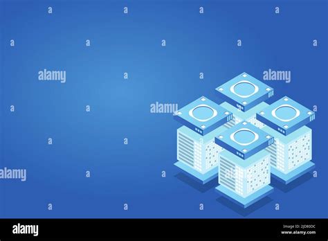 Concept Of Big Data Processing Energy Station Of Future Server Room