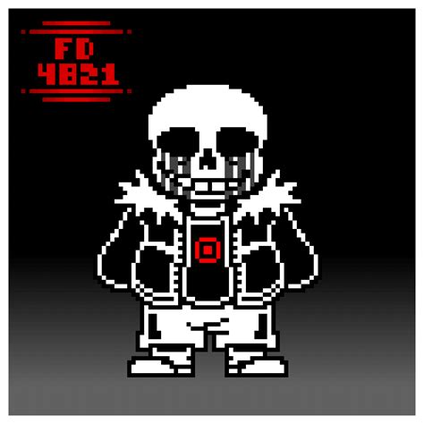 Pixilart Sans Sprite By Fixeddrake4821