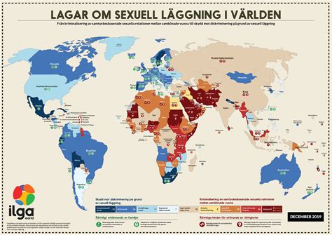 Ilga Mundo Presenta Mapamundi De Leyes Sobre OrientaciÓn Sexual En 20