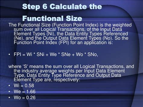 Ppt Functional Size Measurement Powerpoint Presentation Free