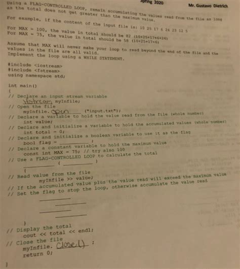 Uue 2 Using An Eof Con An Eoe Controlled Loop Remain