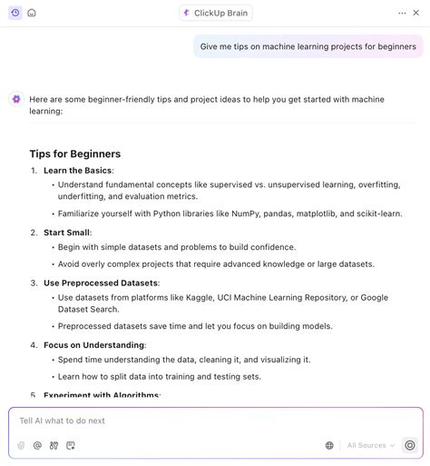 50 Machine Learning Projects For Beginners To Try Clickup