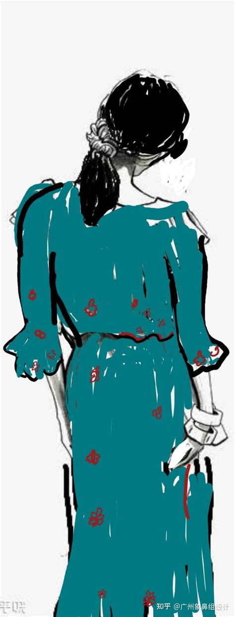 漫画简笔画作品分享 （思思女神惬意的生活简笔画记录） 知乎