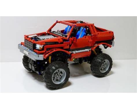 Lego Moc Monster Truck By Madoca1977 Rebrickable Build With Lego