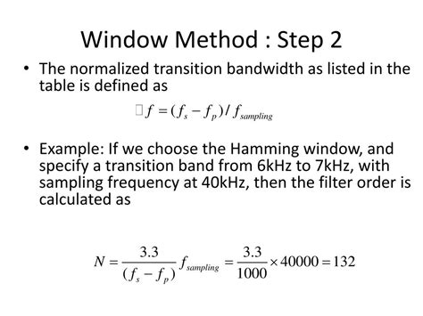 ppt fir filter design and implementation powerpoint presentation id