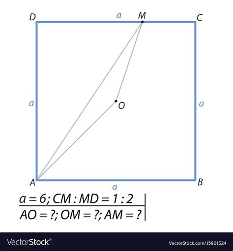 Task Of Finding Sides A Triangle 01 Royalty Free Vector